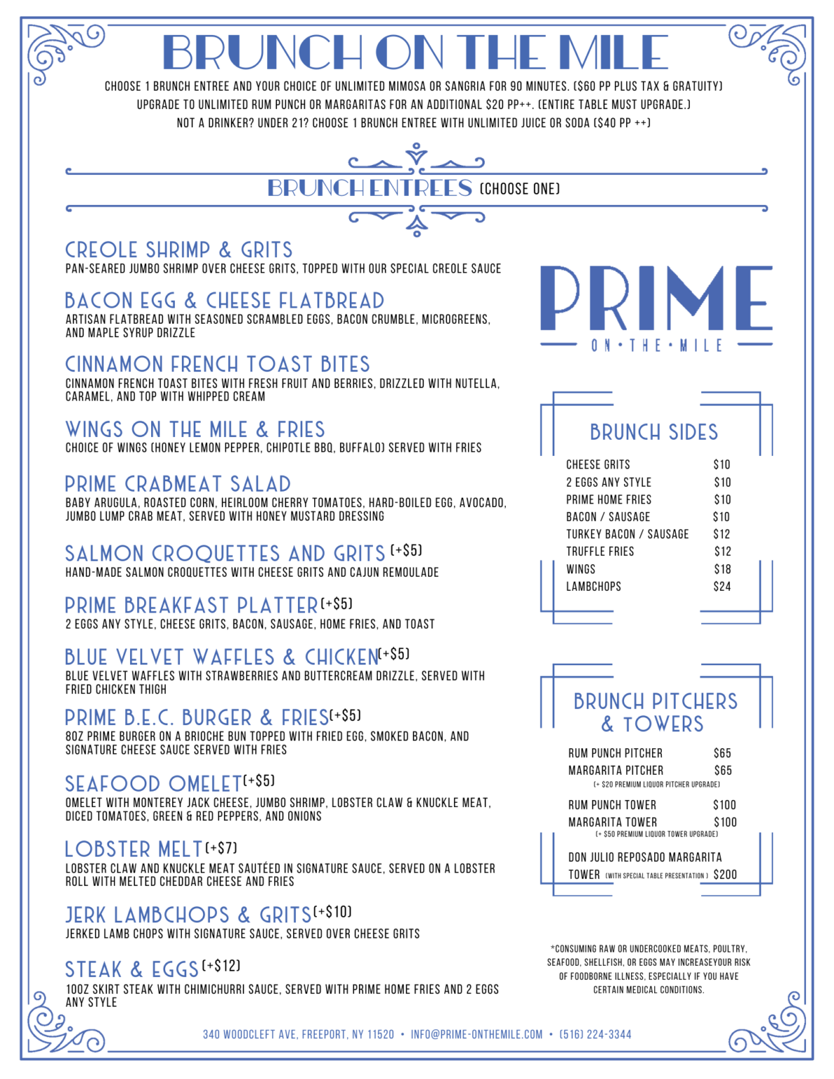 Prime On The Mile – Prime Flavor, Nautical Charm